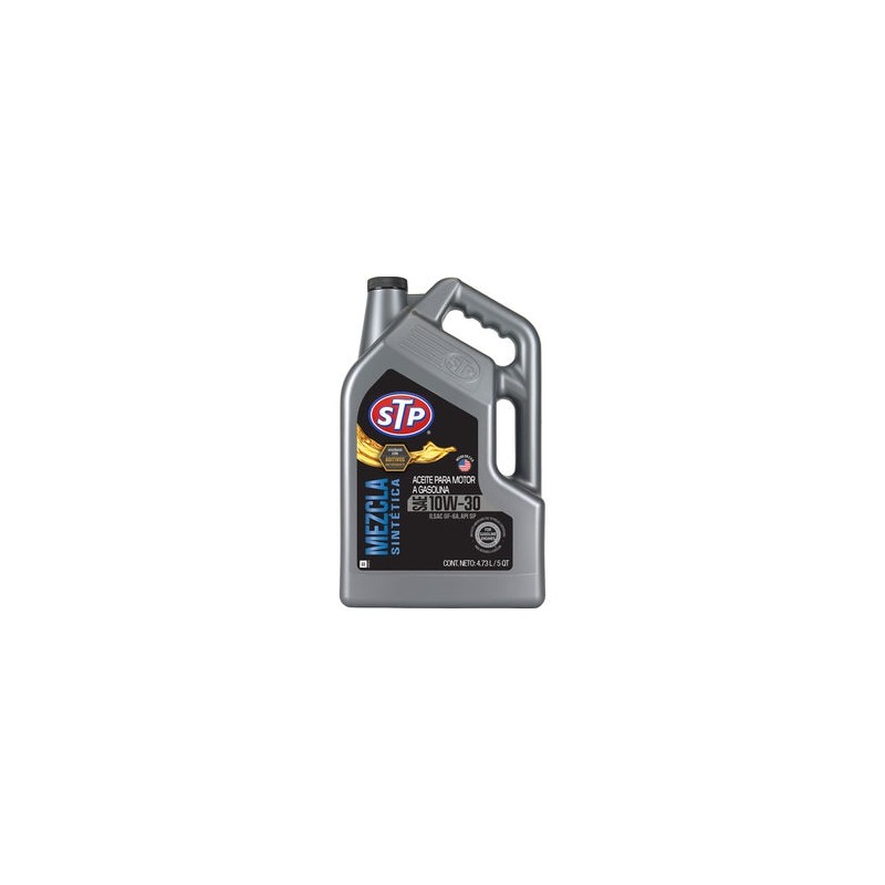 Aceite de Motor Semi Sintetico STP 10W-30 de 5 Cuartos